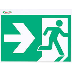 HXW SLIM SERIES PICTOGRAM LED EXIT SIGN WIFI, 270mm - Hoye Hong Kong